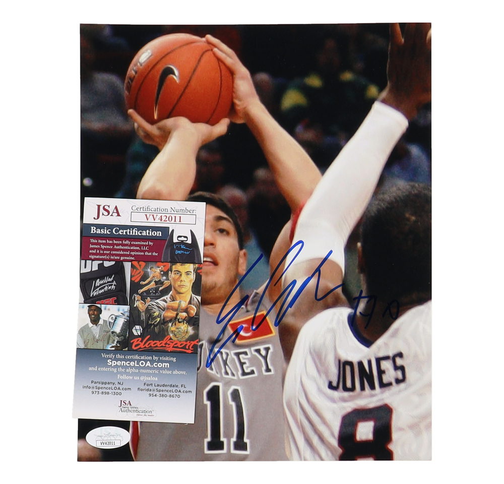 Enes Kanter Signed Team Turkey 8x10 Photo (JSA) | Pristine Auction