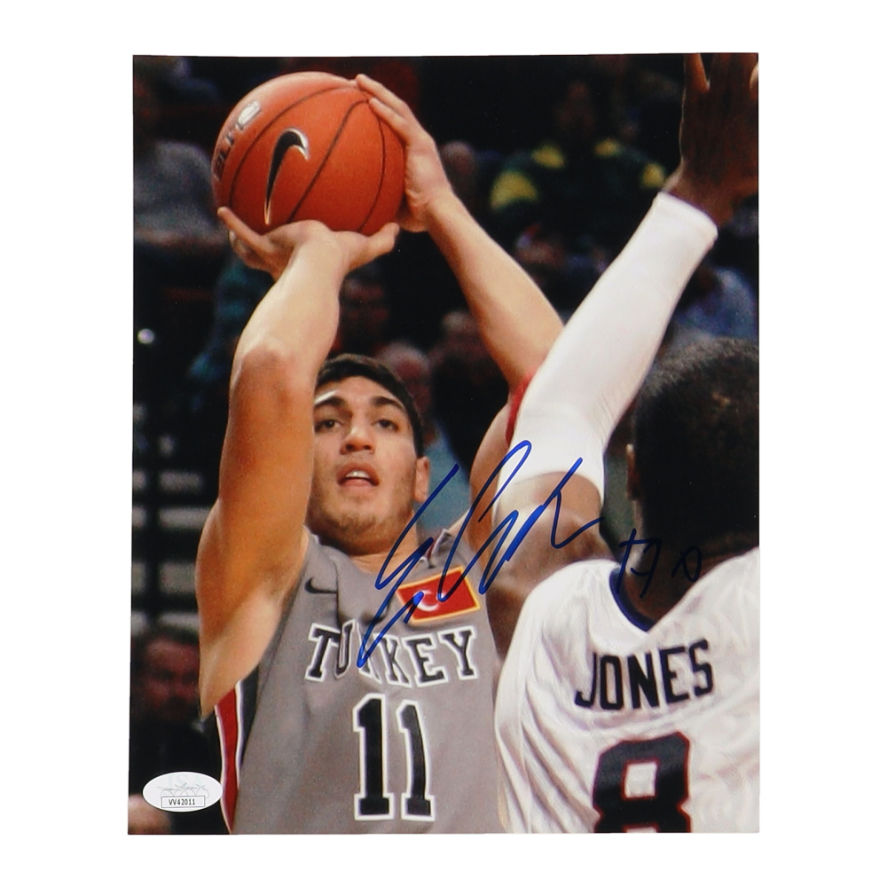Enes Kanter Signed Team Turkey 8x10 Photo (JSA) | Pristine Auction