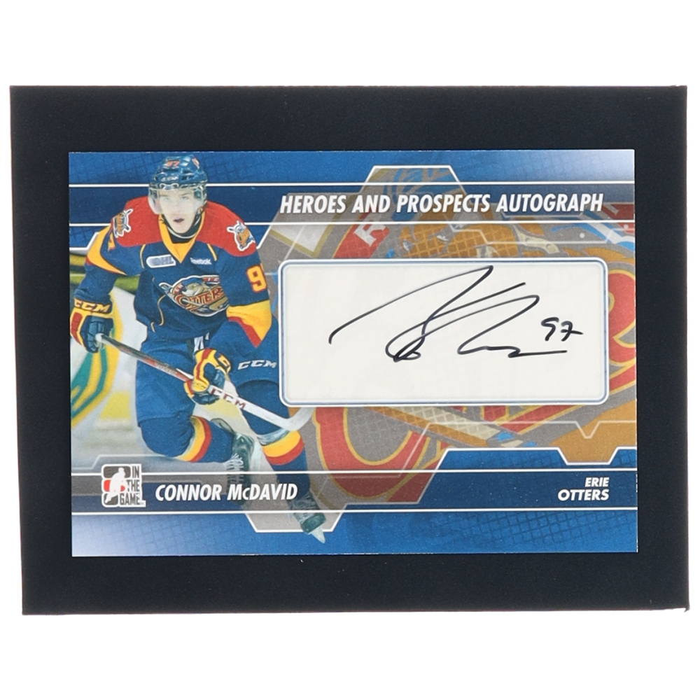 Connor McDavid 2013-14 ITG Heroes and Prospects Autographs #ACM RC ...
