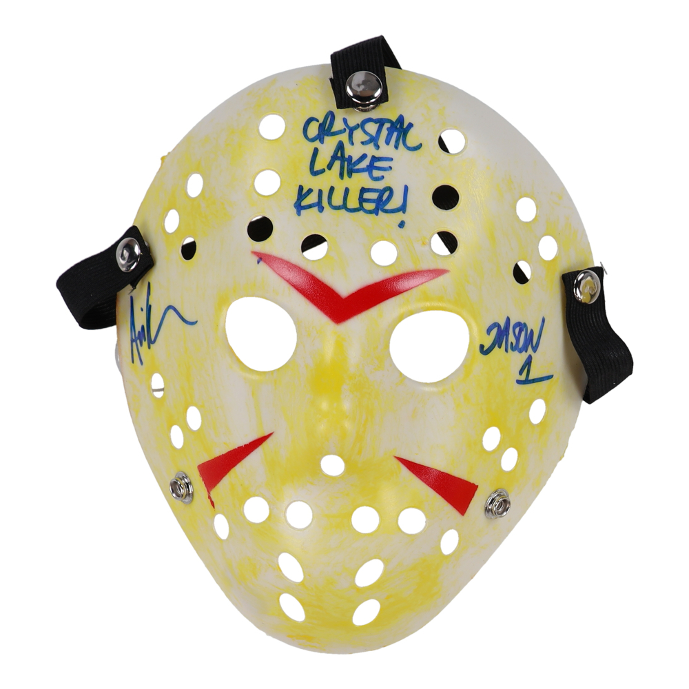 Ari Lehman Signed "Friday the 13th" Mask Inscribed "Crystal Lake Killer ...