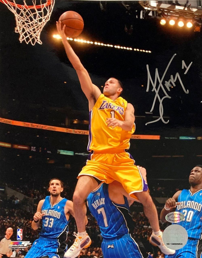Jordan Farmar Signed Lakers 8x10 Photo (Sports Integrity) | Pristine ...