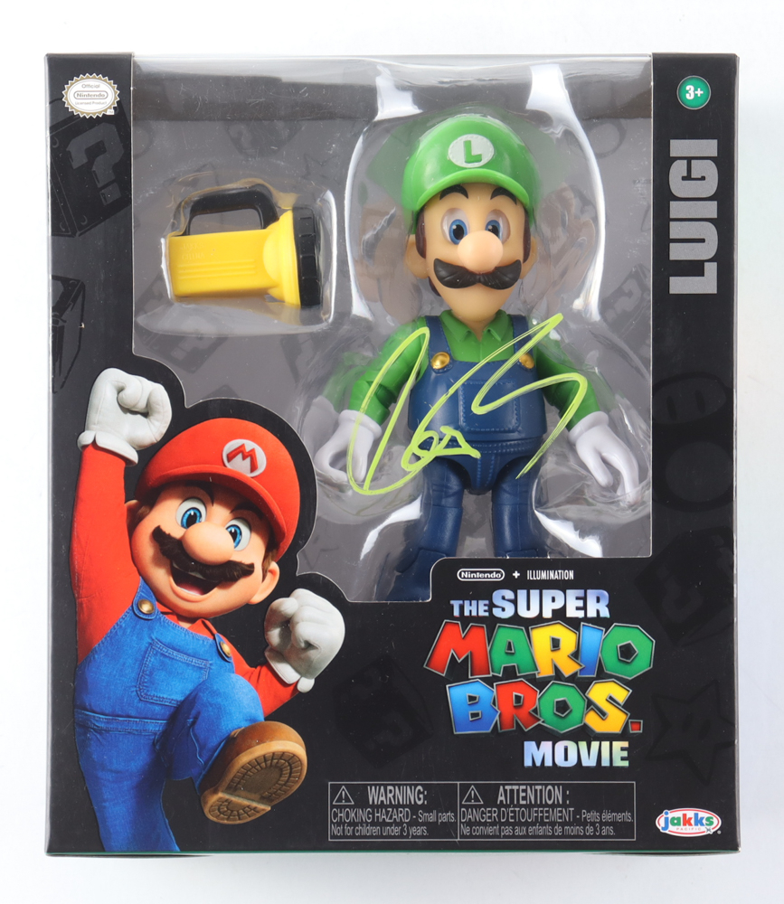 Charlie Day Signed "The Super Mario Bros. Movie" Luigi Figure (JSA ...