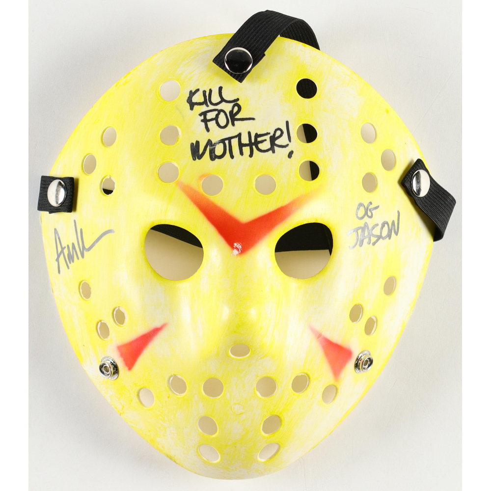 Ari Lehman Signed "Friday the 13th" Mask Inscribed "Kill For Mother ...