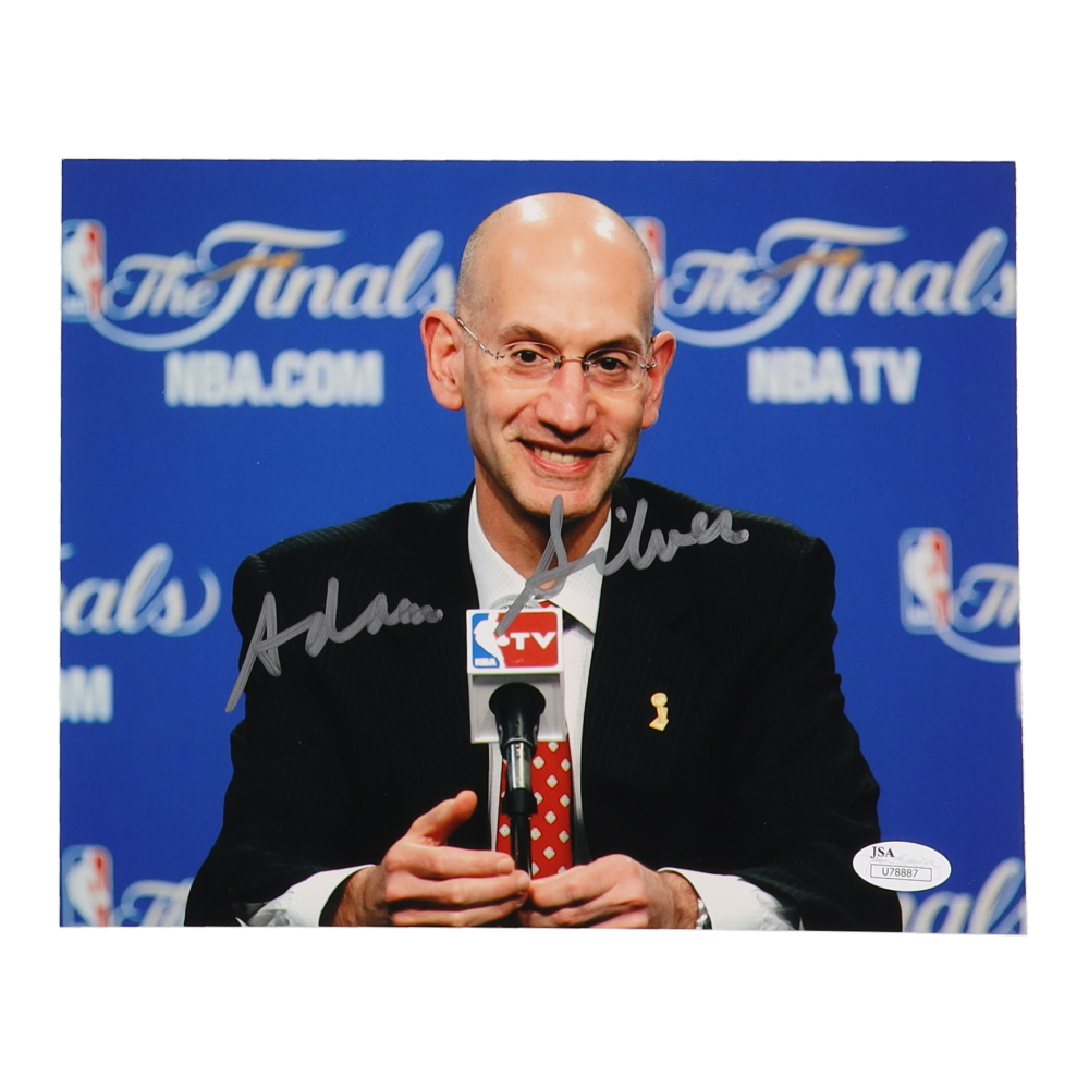 Adam Silver Signed 8x10 Photo (JSA) | Pristine Auction