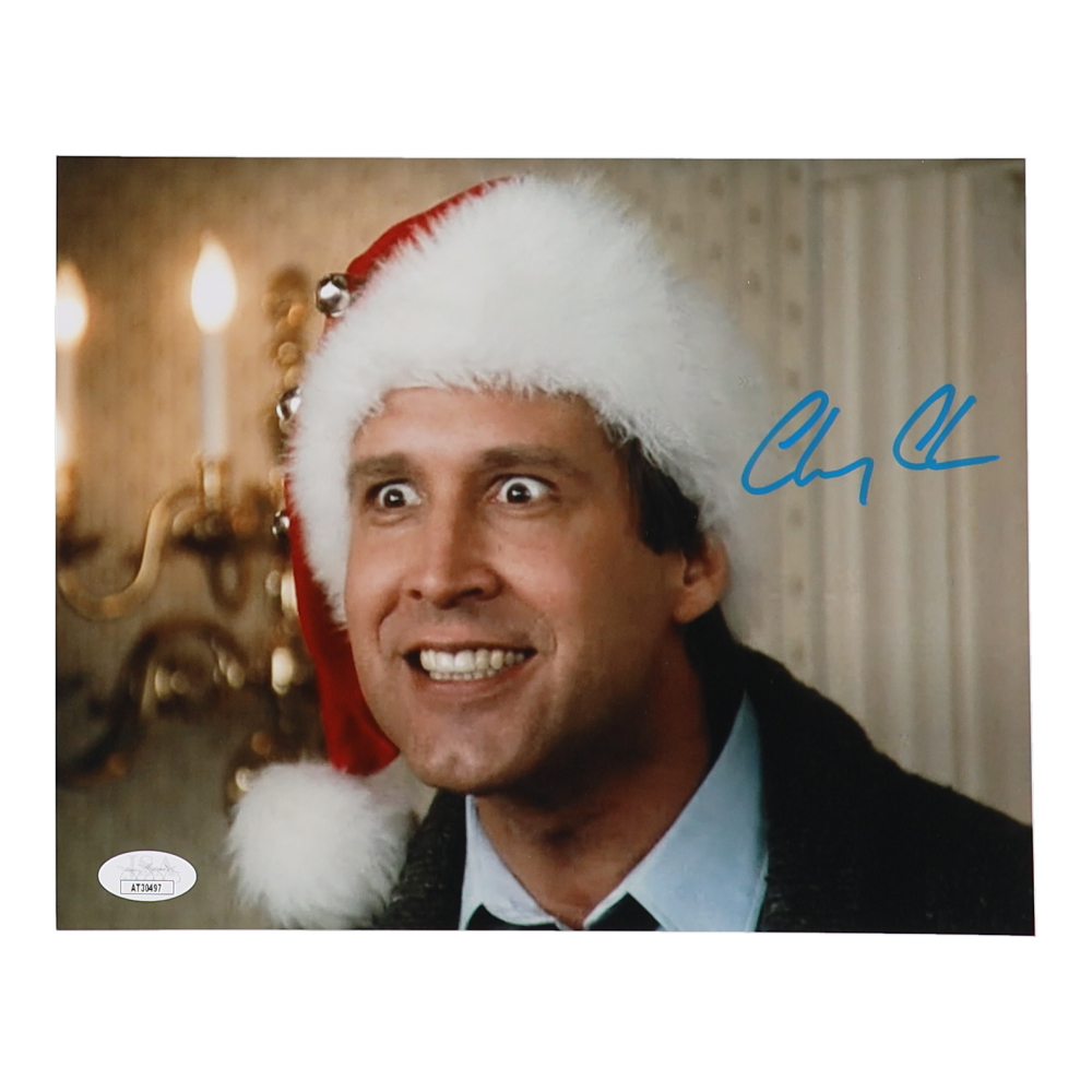 Chevy Chase Signed "National Lampoon's Christmas Vacation" 8x10 Photo ...