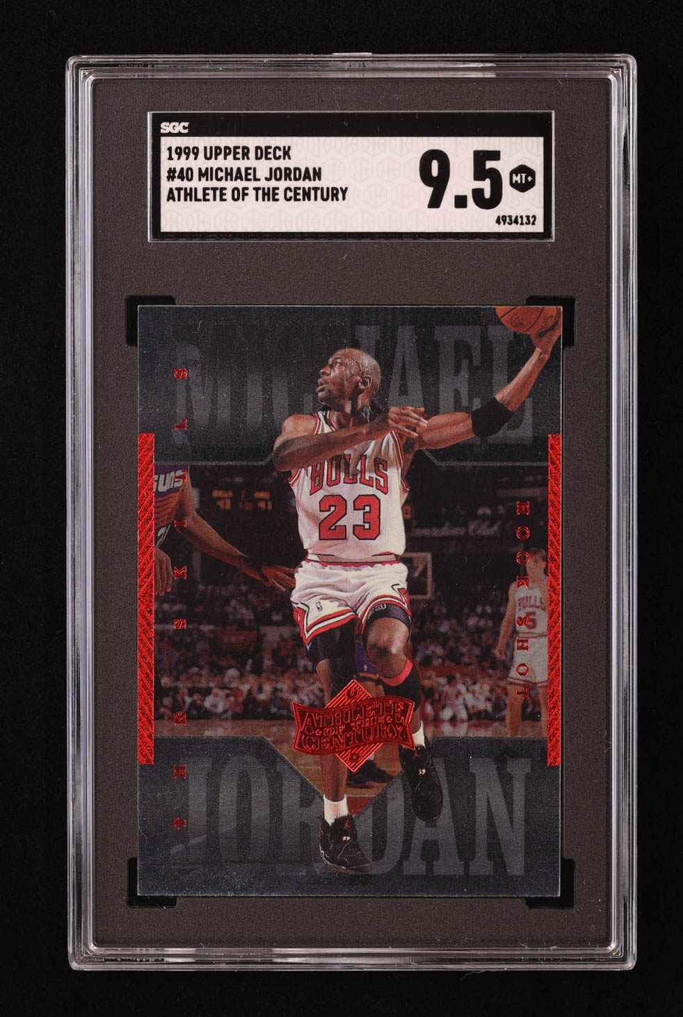 Michael Jordan 1999 Upper Deck Michael Jordan Athlete of the Century ...