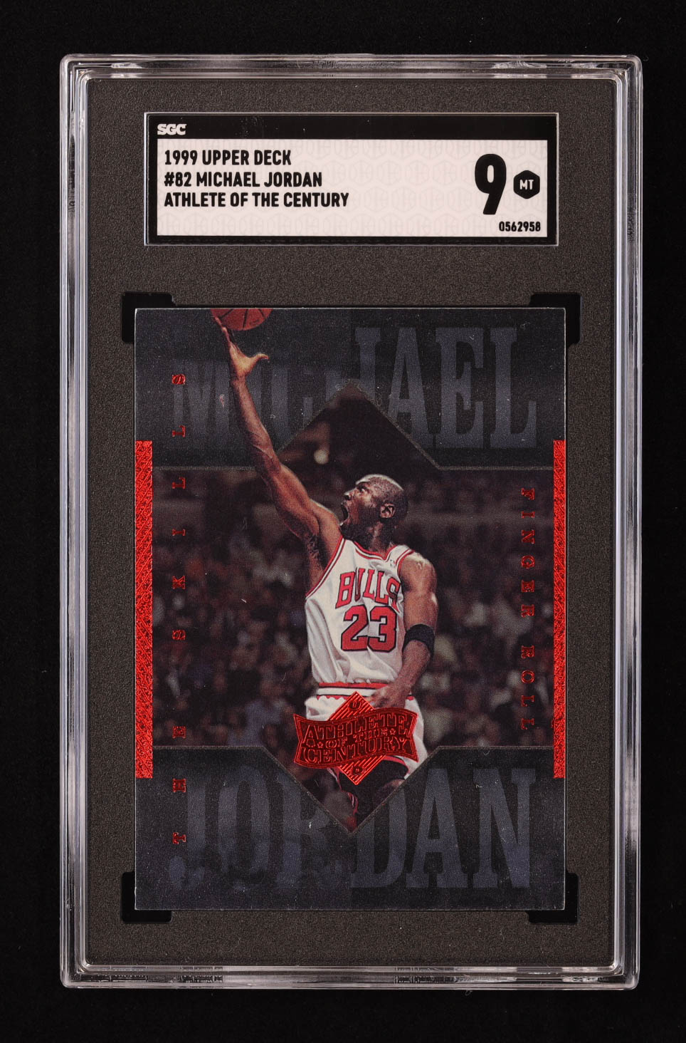 Michael Jordan 1999 Upper Deck Michael Jordan Athlete of the Century ...
