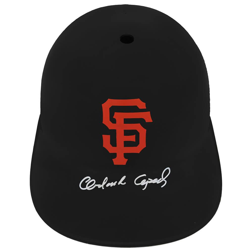 Orlando Cepeda Signed Giants Full-Size Batting Helmet (Schwartz ...