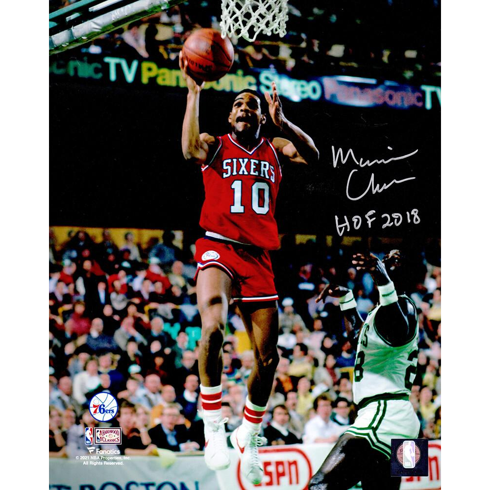 Maurice Cheeks Signed 76ers 8x10 Photo Inscribed "HOF '18" (Schwartz ...
