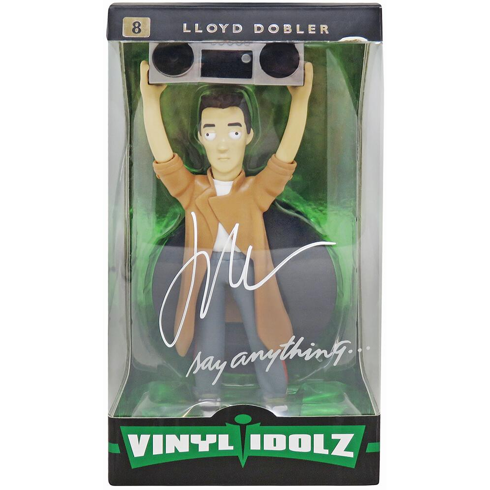 John Cusack Signed "Say Anything" Lloyd Dobler Vinyl Idolz Action ...