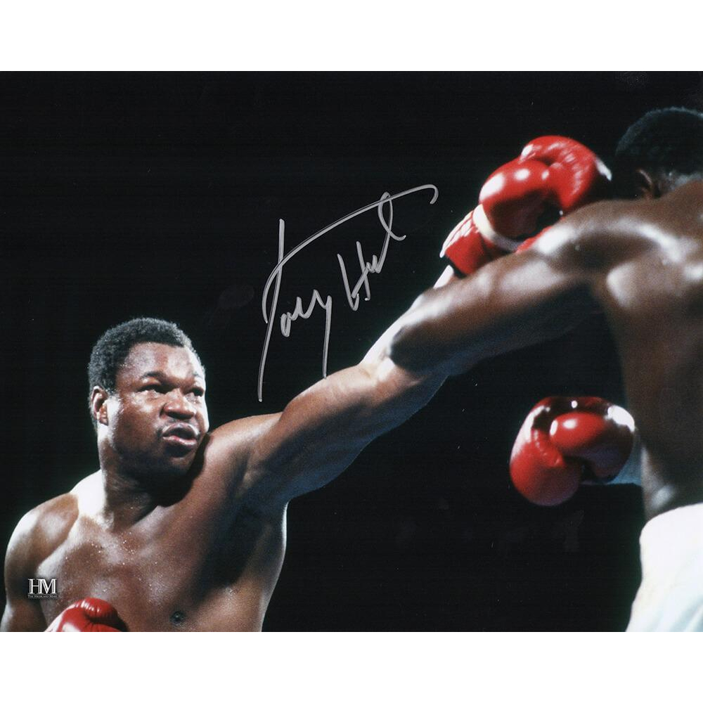 Larry Holmes Signed 8x10 Photo (Schwartz) | Pristine Auction