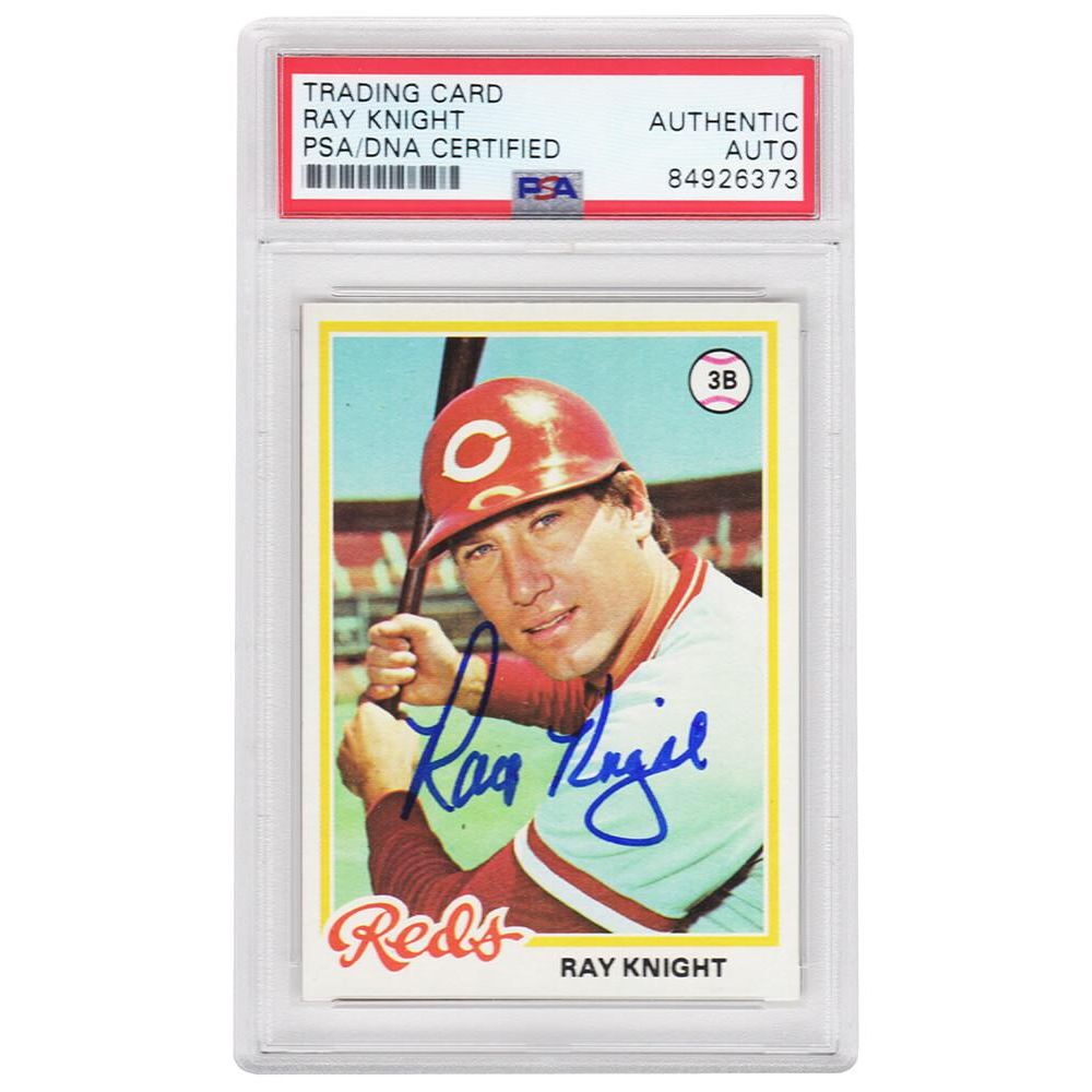 Ray Knight Signed 1978 Topps #674 RC (PSA) | Pristine Auction