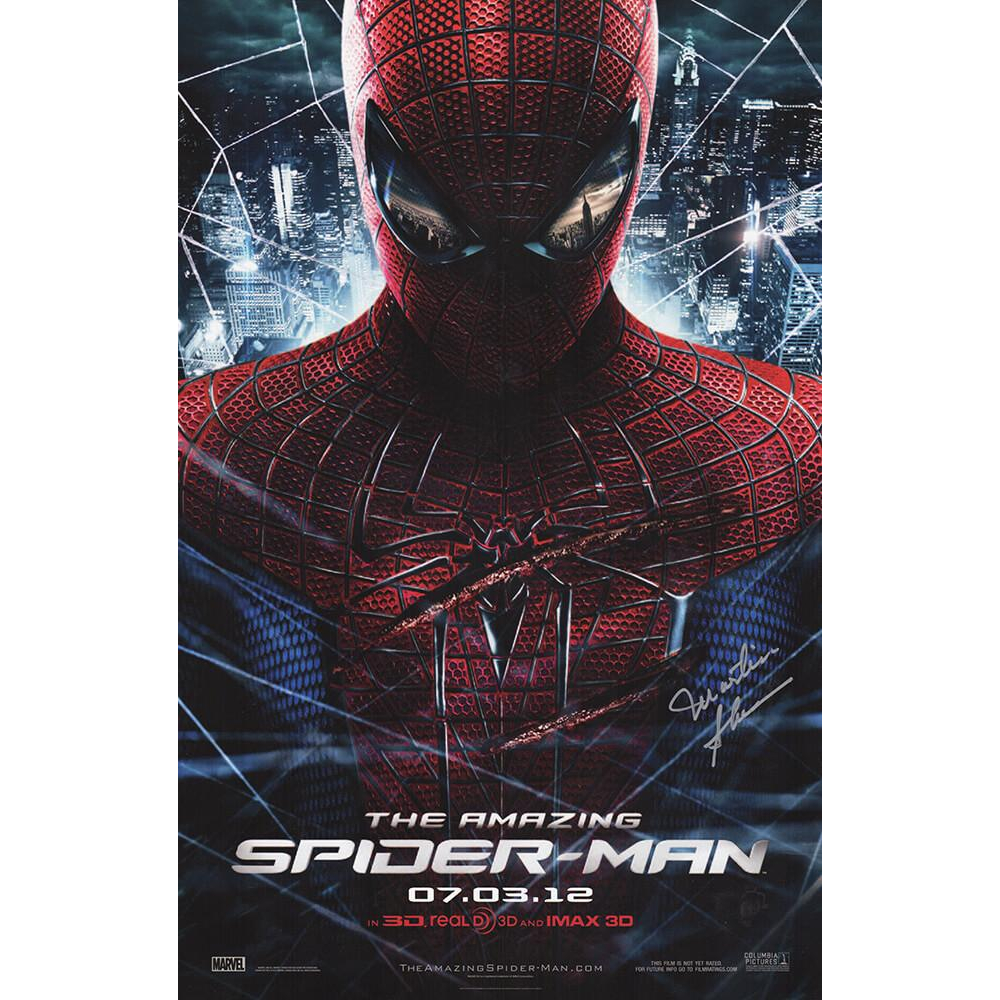 Martin Sheen Signed "The Amazing Spiderman" 11x17 Movie Poster ...