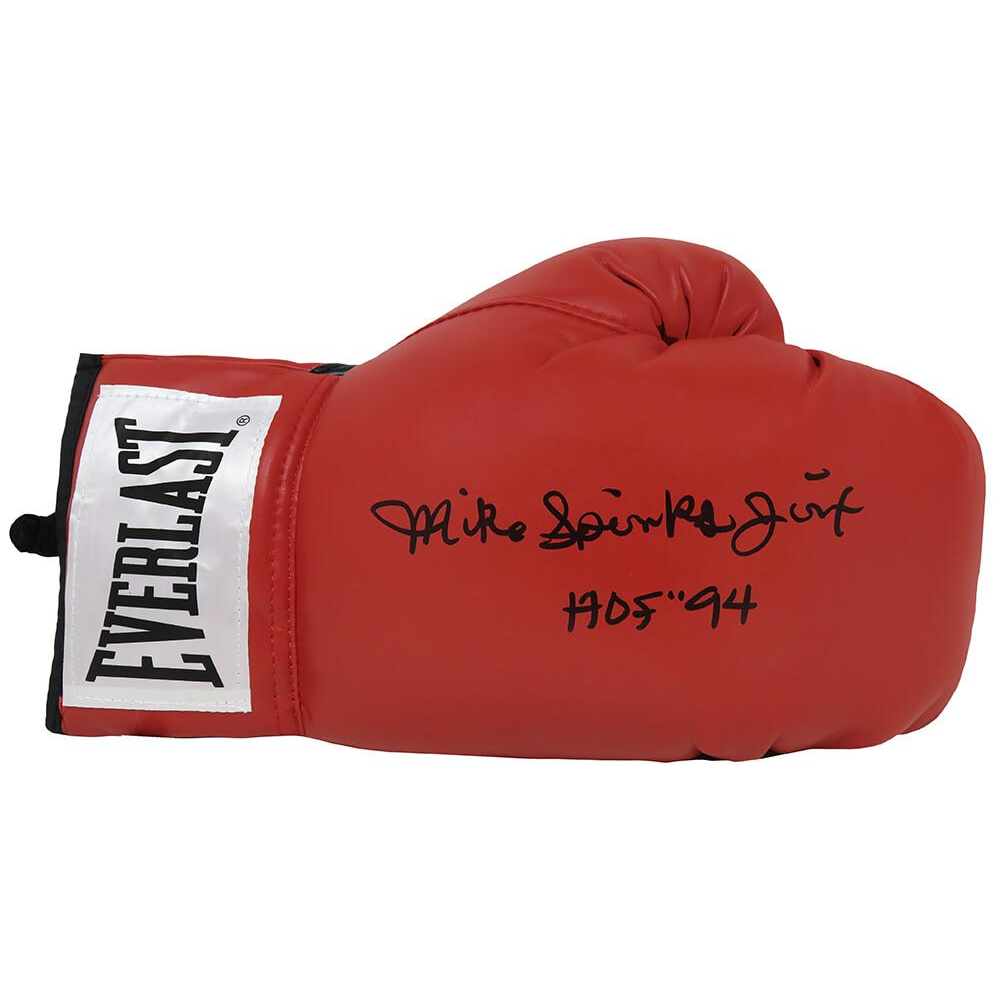Michael "Jinx" Spinks Signed Everlast Boxing Glove Inscribed "HOF 94 ...