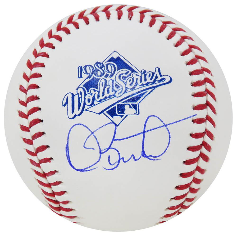 Dave Stewart Signed 1989 World Series Baseball (Schwartz) | Pristine ...