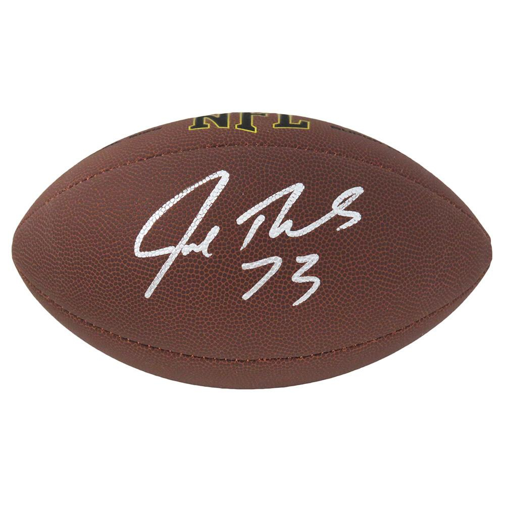 Joe Thomas Signed NFL Football (Schwartz) | Pristine Auction