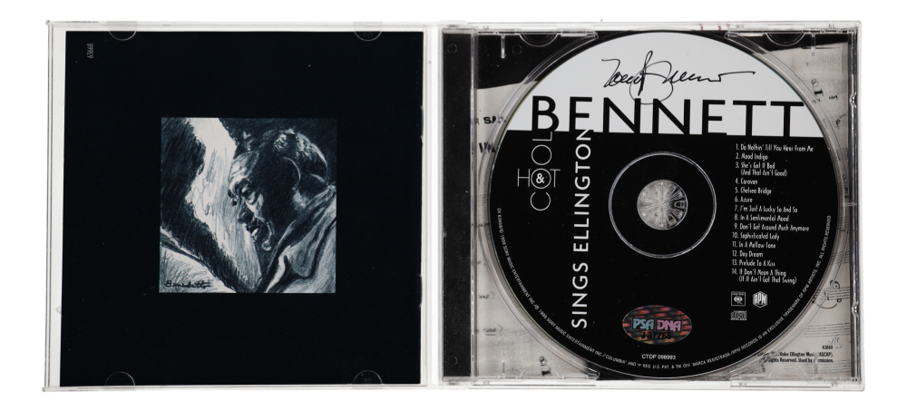 Tony Bennett Signed "Hot & Cool" CD Album (PSA) | Pristine Auction