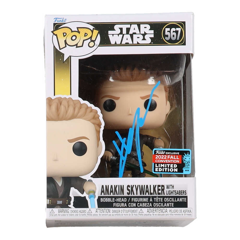 Hayden Christensen Signed "Star Wars" #567 Anakin Skywalker with ...