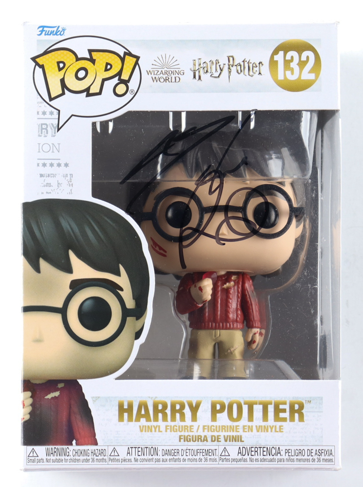 Daniel Radcliffe Signed "Wizarding World: Harry Potter" #132 Harry ...