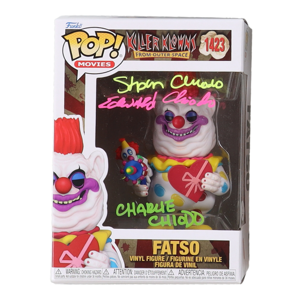 Stephen Chiodo, Charlie Chiodo & Edward Chiodo Signed "Killer Klowns ...