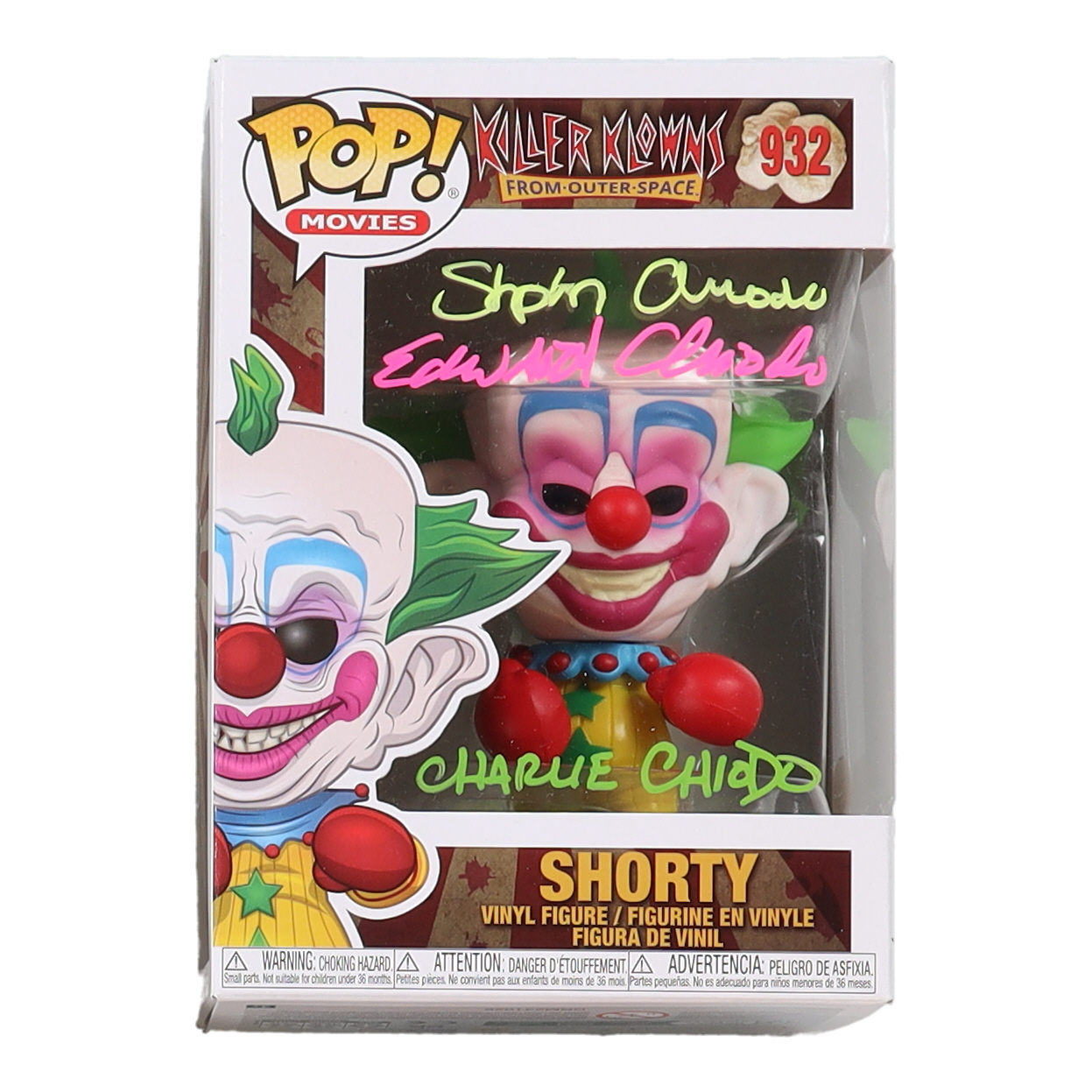 Stephen Chiodo, Charlie Chiodo & Edward Chiodo Signed "Killer Klowns ...