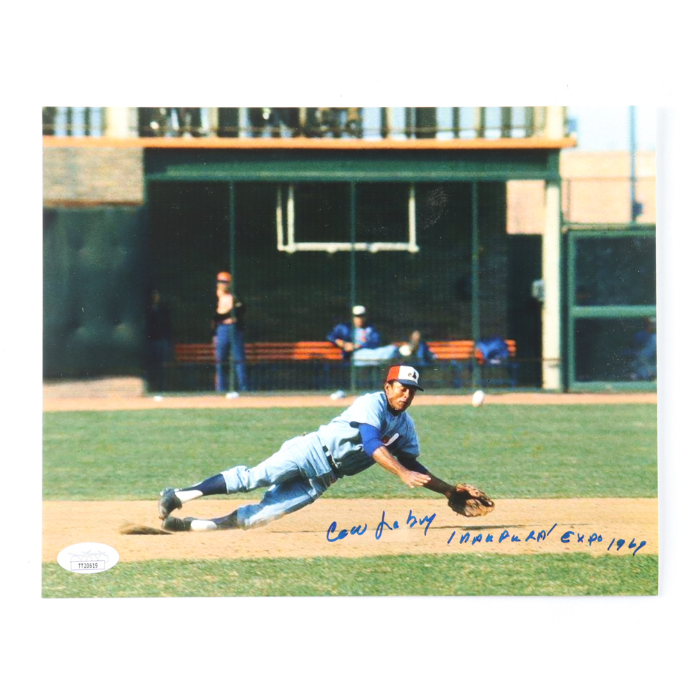 Coco Laboy Signed Expos 8x10 Photo Inscribed "Inaugural Expo 1969" (JSA ...