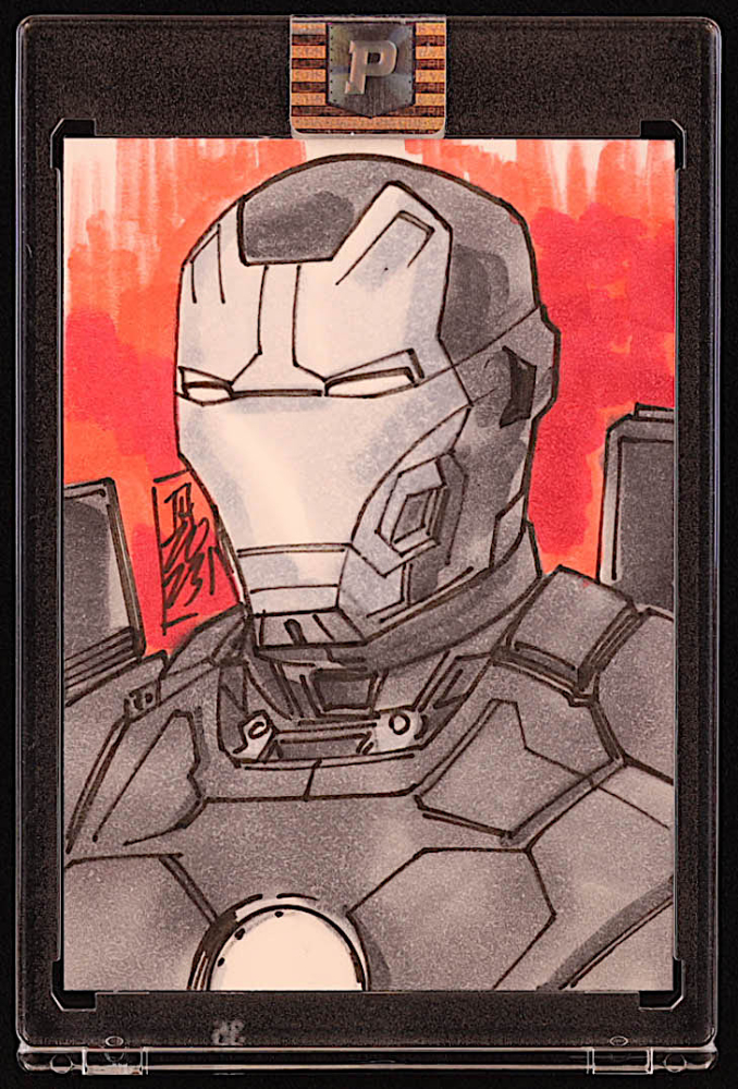 War Machine | Don Cheadle | The Avengers | Marvel | Original Art Sketch ...