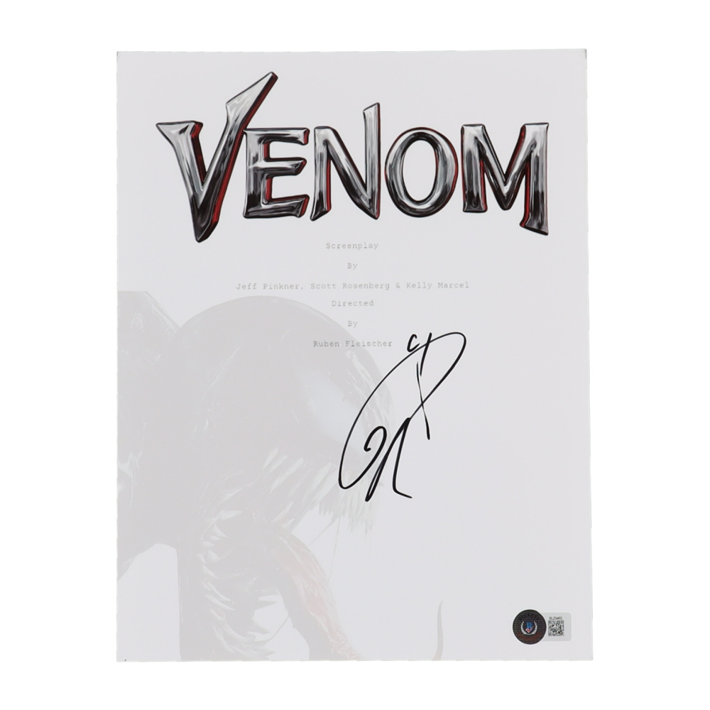 Tom Hardy Signed "Venom" 8x10 Script Cover Photo (Beckett) | Pristine ...