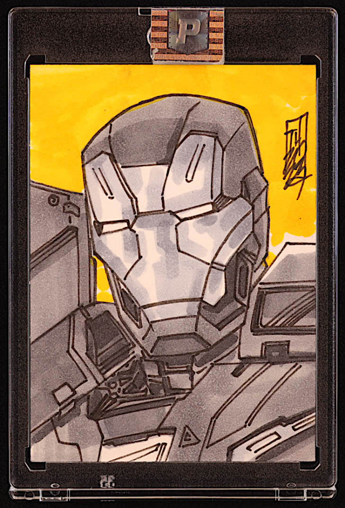 War Machine | Don Cheadle | The Avengers | Marvel | Original Art Sketch ...