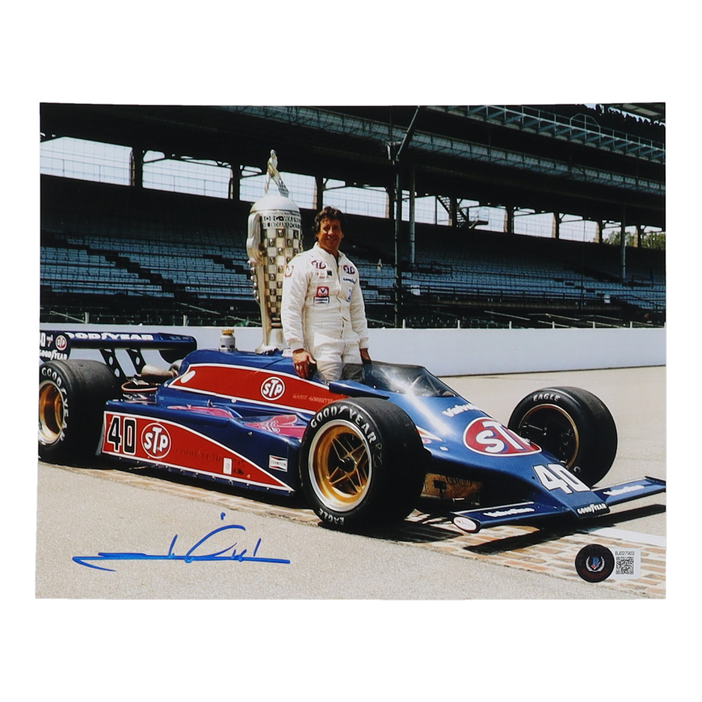 Mario Andretti Signed 8x10 Photo (Beckett) | Pristine Auction