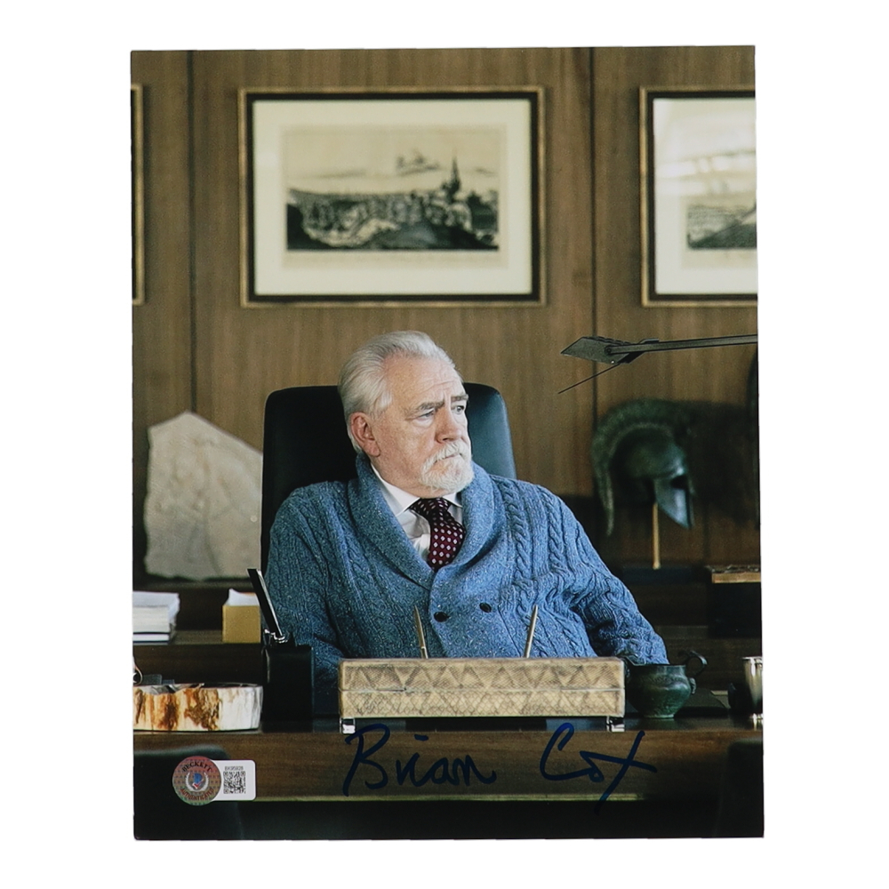 Brian Cox Signed "Succession" 8x10 Photo (Beckett) | Pristine Auction