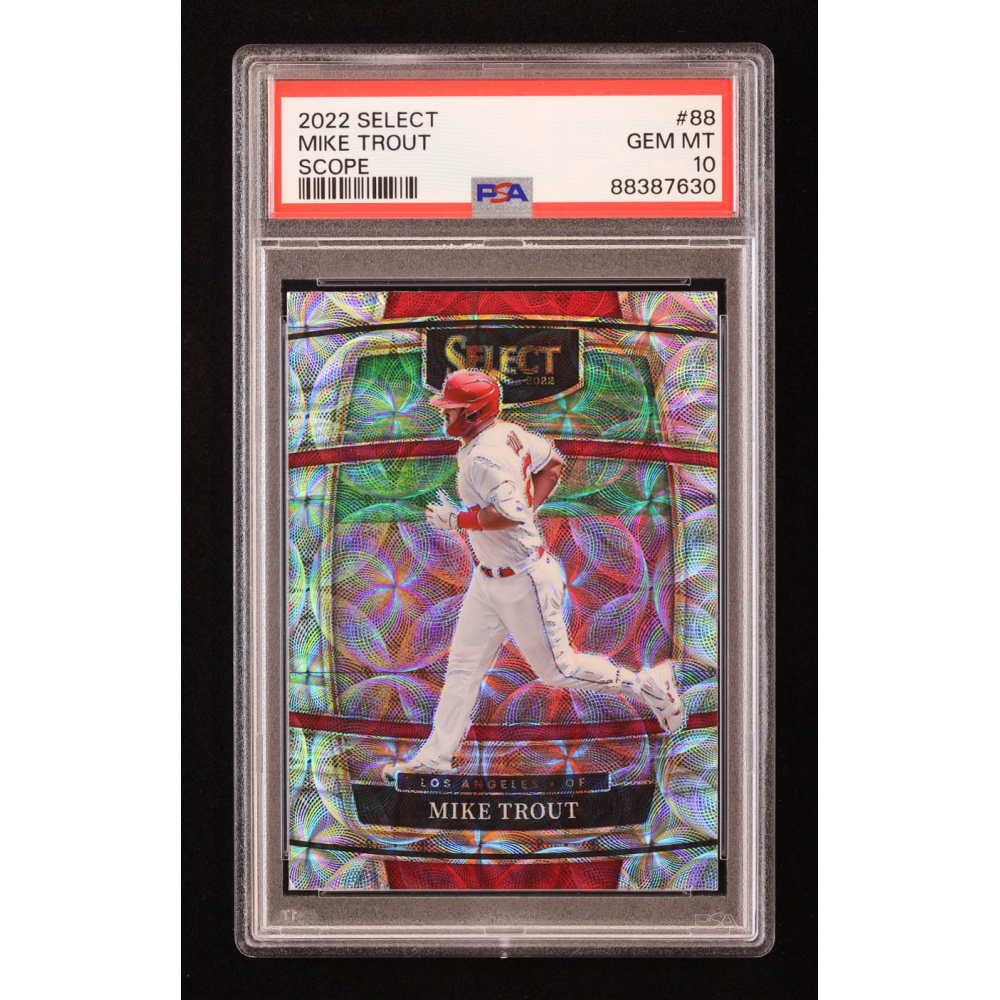 Mike Trout 2022 Select Scope #88 (PSA 10) | Pristine Auction