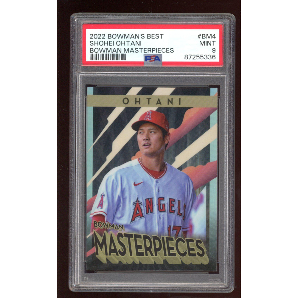 Shohei Ohtani 2022 Bowman's Best Bowman Masterpieces #BM4 (PSA 9 ...