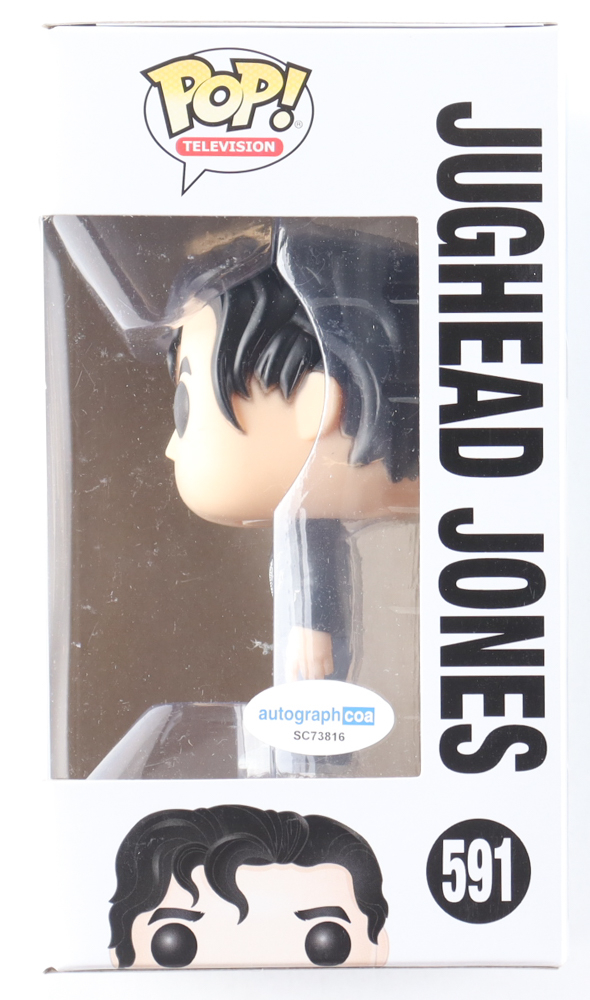 Cole Sprouse Signed "Riverdale" #591 Jughead Jones Funko Pop! Vinyl ...
