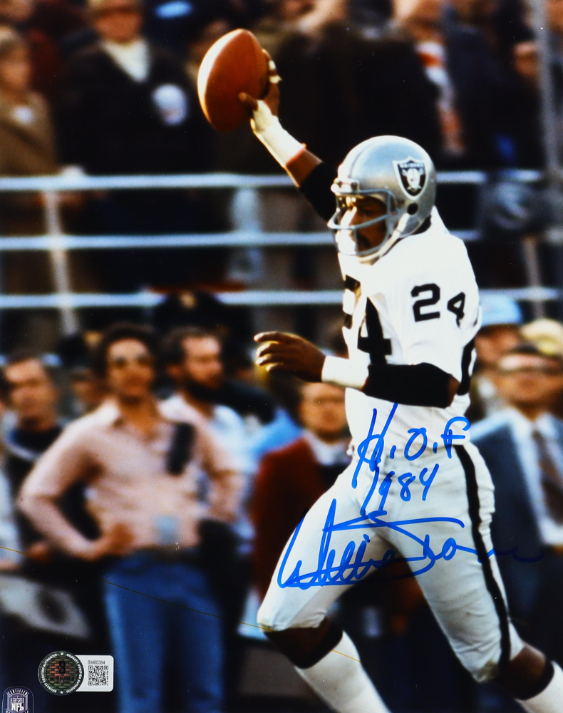 Willie Brown Signed Raiders 8x10 Photo Inscribed "H.O.F. 1984" (Beckett ...