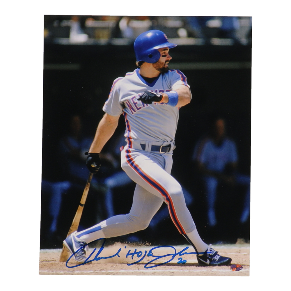 Howard "HoJo" Johnson Signed Mets 8x10 Photo (MCSE) | Pristine Auction