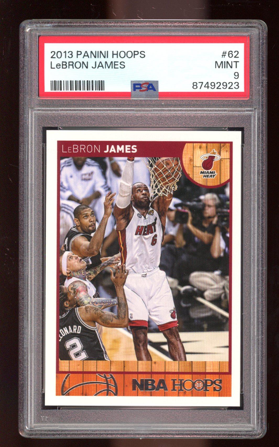 LeBron James 2013-14 Hoops #62 (PSA 9) | Pristine Auction