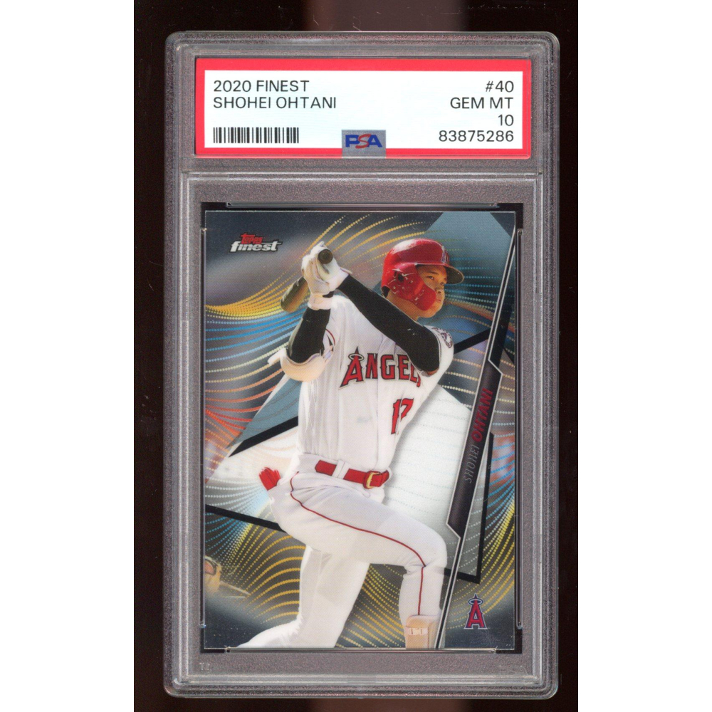 Shohei Ohtani 2020 Finest #40 (PSA 10) | Pristine Auction