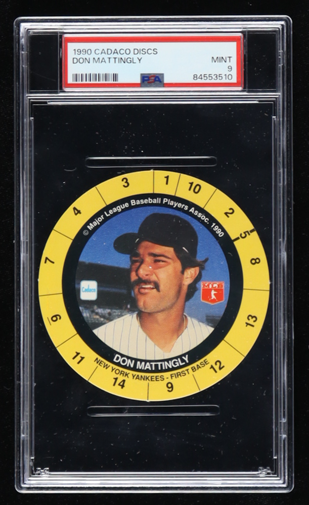 Don Mattingly 1989 Cadaco Discs (PSA 9) | Pristine Auction