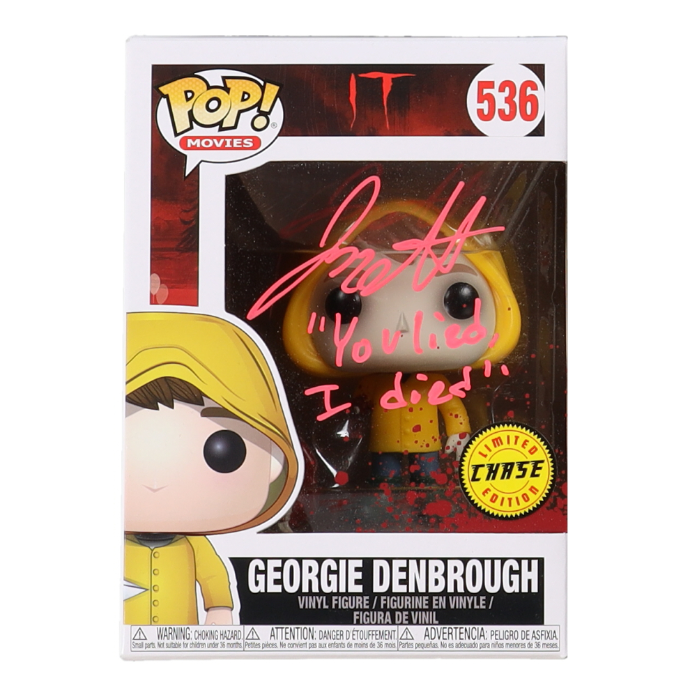 Jackson Robert Scott Signed "IT" #536 Georgie Denbrough Limited Chase ...