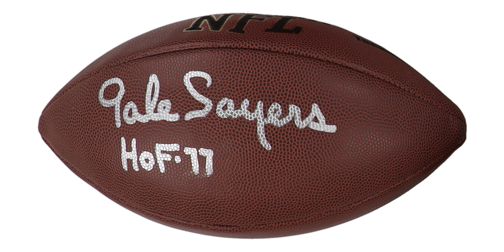 Gale Sayers Signed NFL Football Inscribed "HOF 77" (JSA) | Pristine Auction