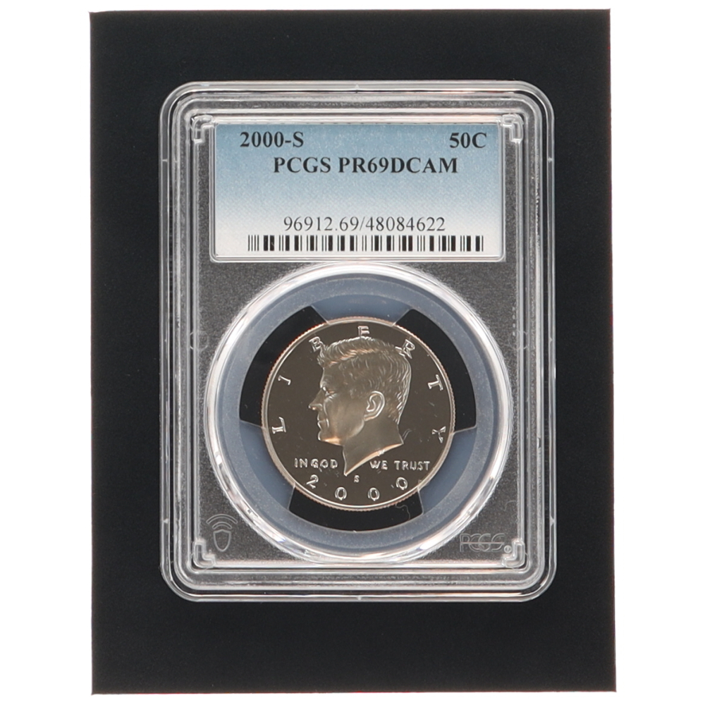 2000-S Proof Kennedy Half Dollar (PCGS PR69DCAM) | Pristine Auction