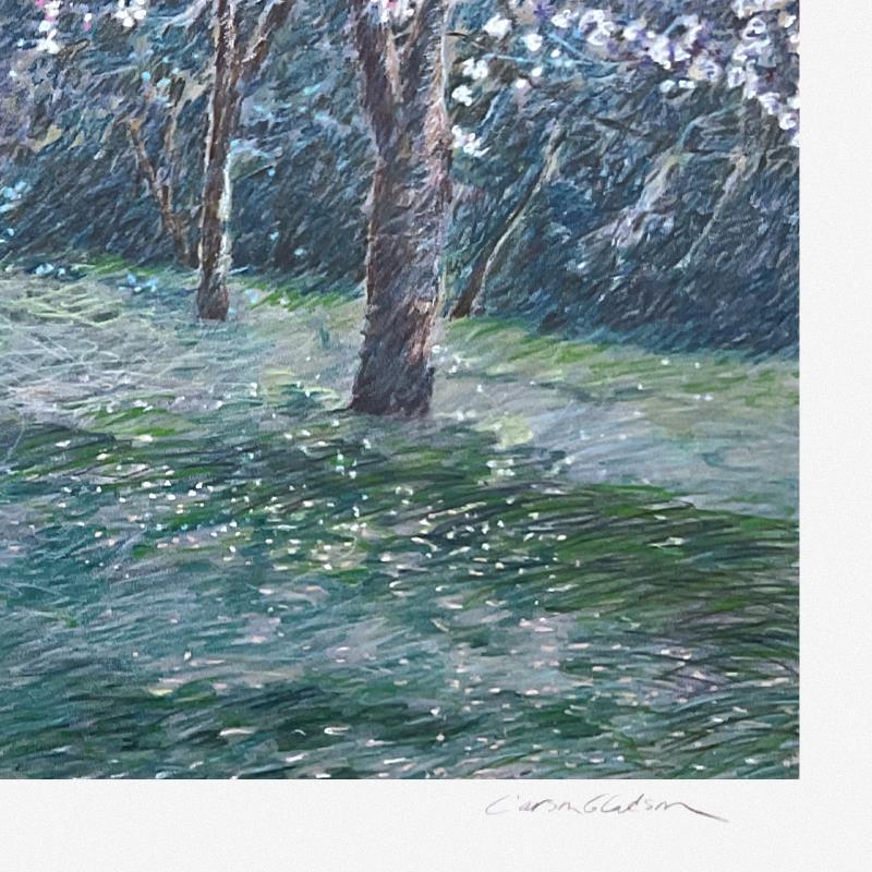Carson Gladson Signed "Cherry Blossom" LE 40x52 Printer's Proof ...