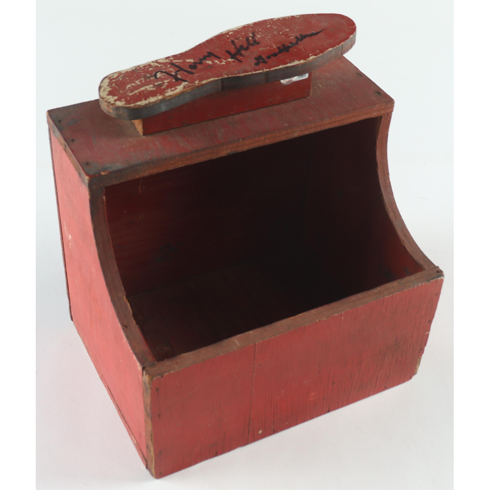 Henry Hill Signed Vintage Shoe-Shine Box Inscribed "Goodfellas ...