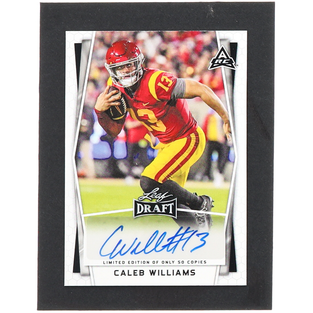 Caleb Williams 2022 Leaf Draft Autographs #BACW2 RC | Pristine Auction