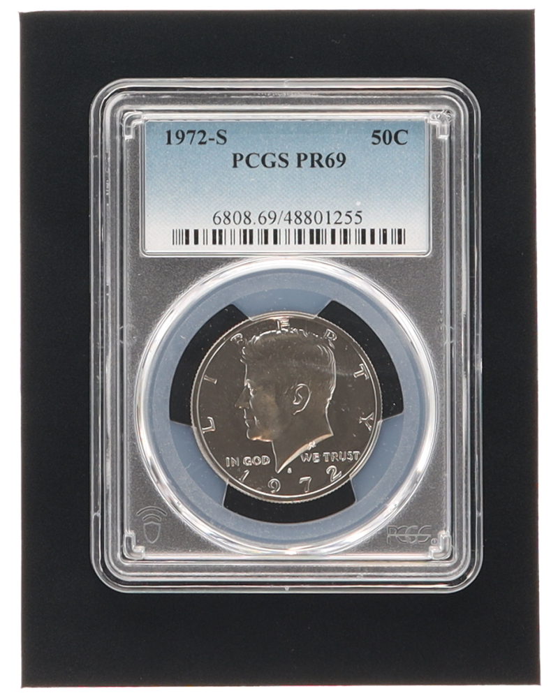 1972-S Proof Kennedy Half Dollar (PCGS PR69) | Pristine Auction