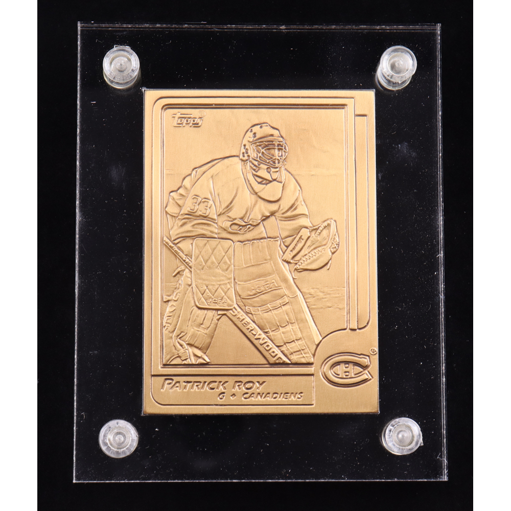 LE Brett Hull 1993 Highland Mint Topps 1988 Bronze Card with Original ...
