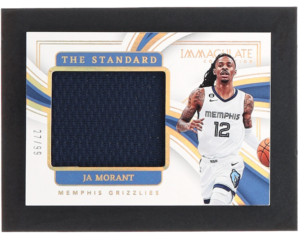 Ja Morant 2022-23 Immaculate Collection The Standard #35 #27/99 ...