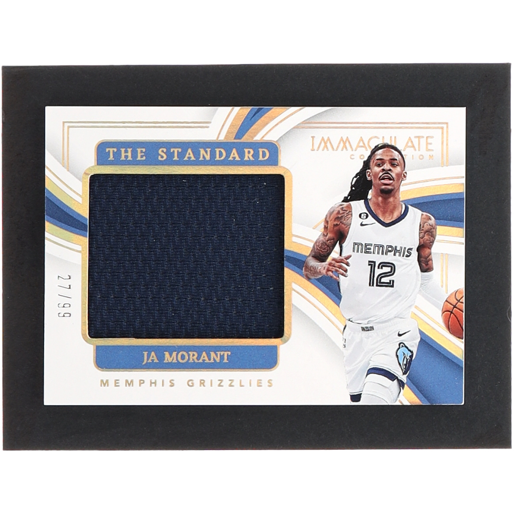Ja Morant 2022-23 Immaculate Collection The Standard #35 #27/99 ...