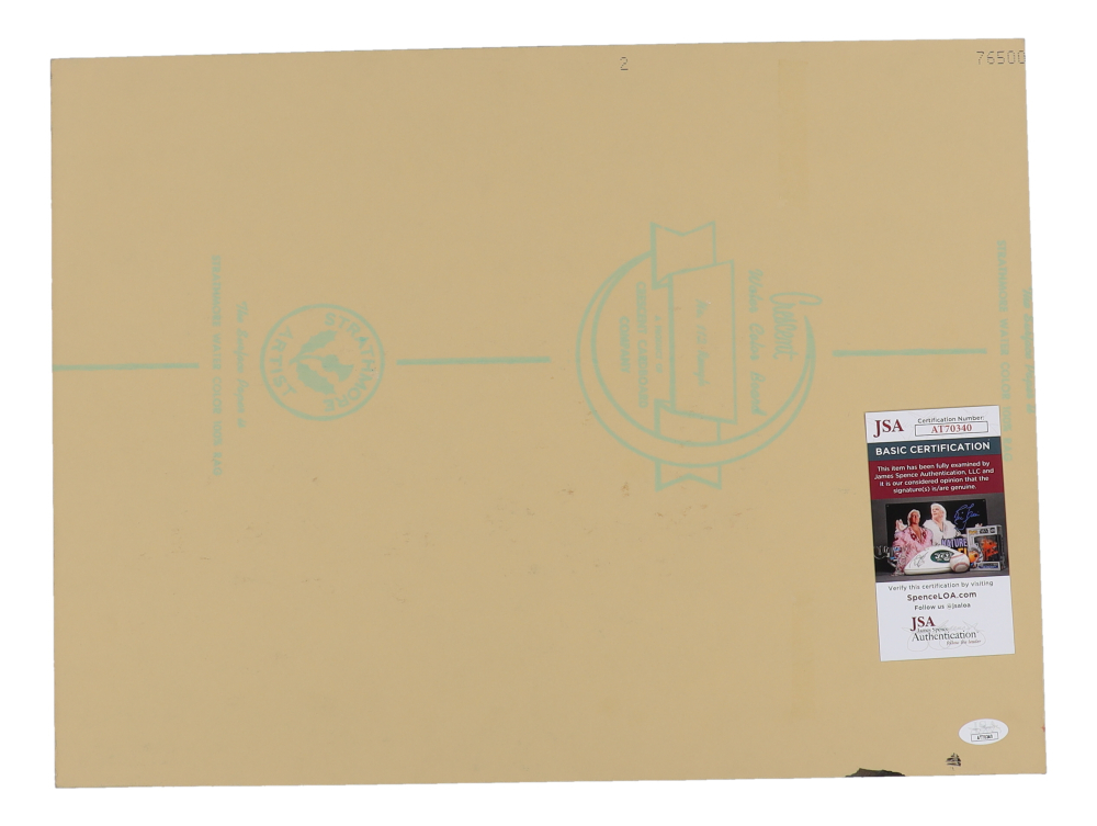 Pete Rose & Gary Longordo Signed Reds Original Artwork (JSA & PA ...